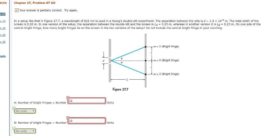 Solved RCES Chapter 27, Problem 07 GO Your answer is | Chegg.com