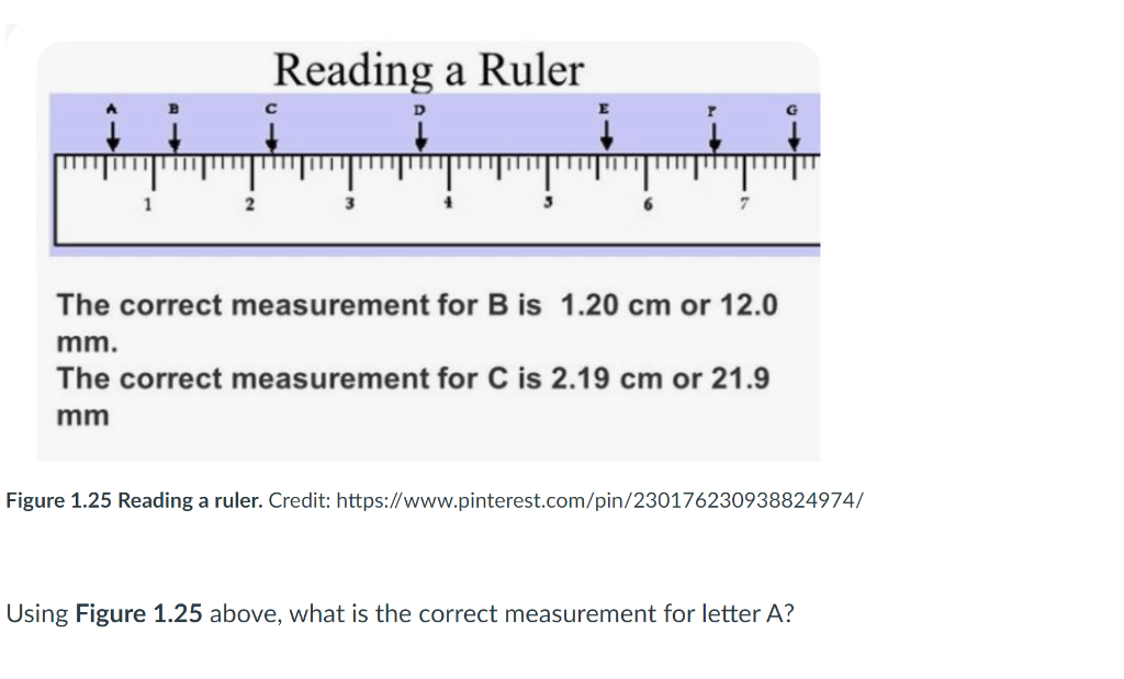 Ruler Measurements Mm
