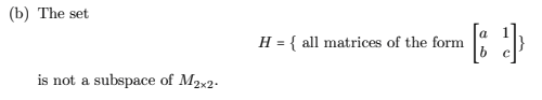 Solved For a), b) and c) below explain why it is NOT a | Chegg.com