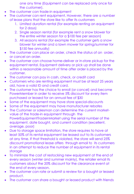 Solved Create the activity diagram for the USE-CASE to place | Chegg.com