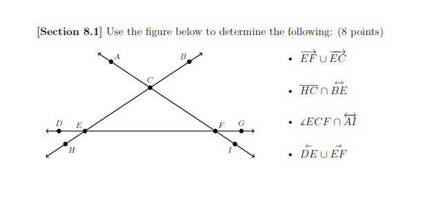 Solved [Section 8.1) Use the figure below to determine the | Chegg.com