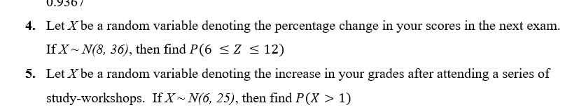 Solved 4. Let X be a random variable denoting the percentage | Chegg.com