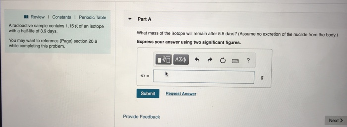 Solved Review I Constants I Periodic Table Part A A | Chegg.com