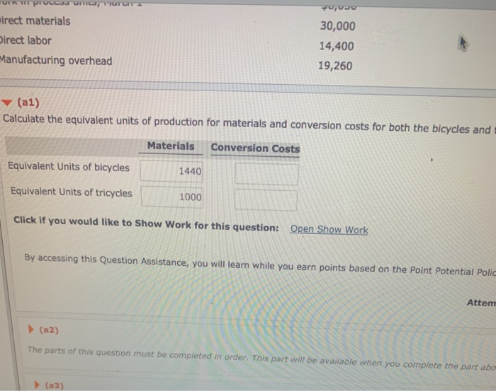 Solved Problem 21-7A a1-a3, b (Part Level Submission) | Chegg.com