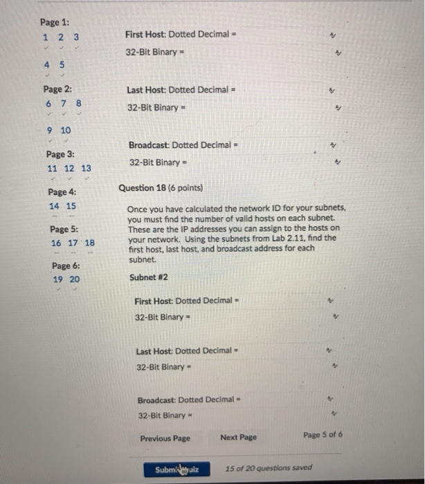 Solved LAB 2.12 CALCULATING THE NUMBER OF VALID HOSTS ON A | Chegg.com
