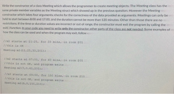 Solved Consider the class and struct definitions below and | Chegg.com Solved Consider the class and struct definitions below and | Chegg.com