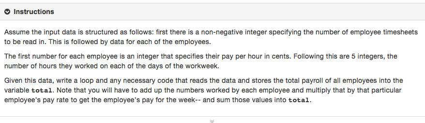 Solved Instructions Assume the input data is structured as | Chegg.com