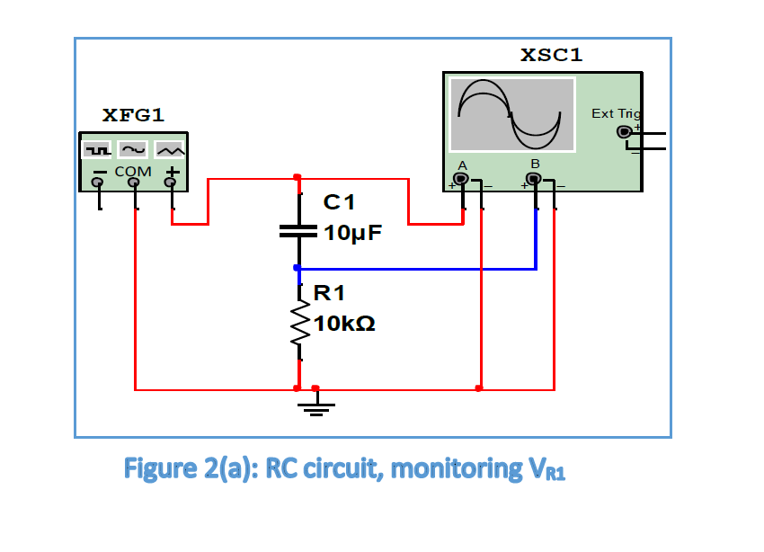 Solved Experiment 2: Connect the circuit in Figure 2(a), | Chegg.com