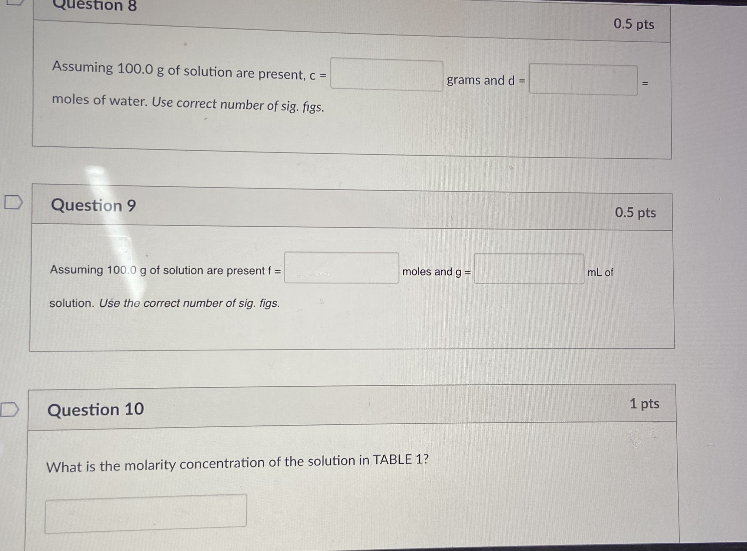Solved A 48.3%( m/m) sucrose-water solution is prepared and | Chegg.com