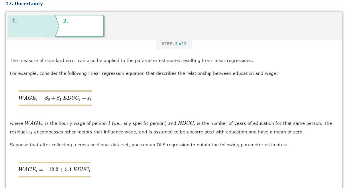 Solved The measure of standard error can also be applied to | Chegg.com Solved The measure of standard error can also be applied to | Chegg.com