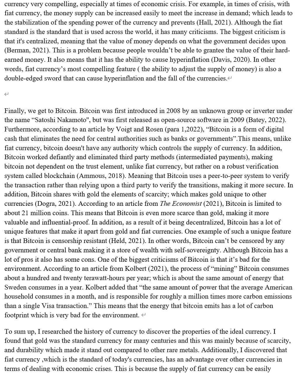 Synthesis Literature Review, Final at Submitting a | Chegg.com