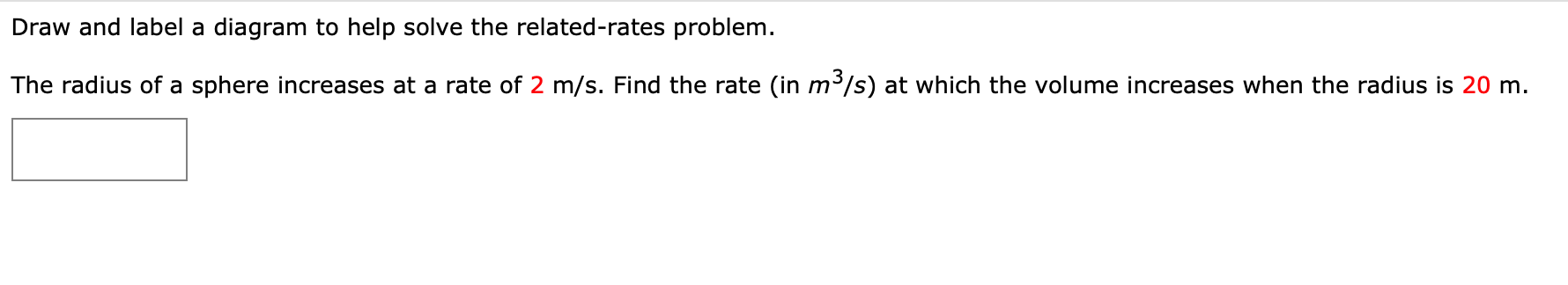 Solved Draw and label a diagram to help solve the | Chegg.com