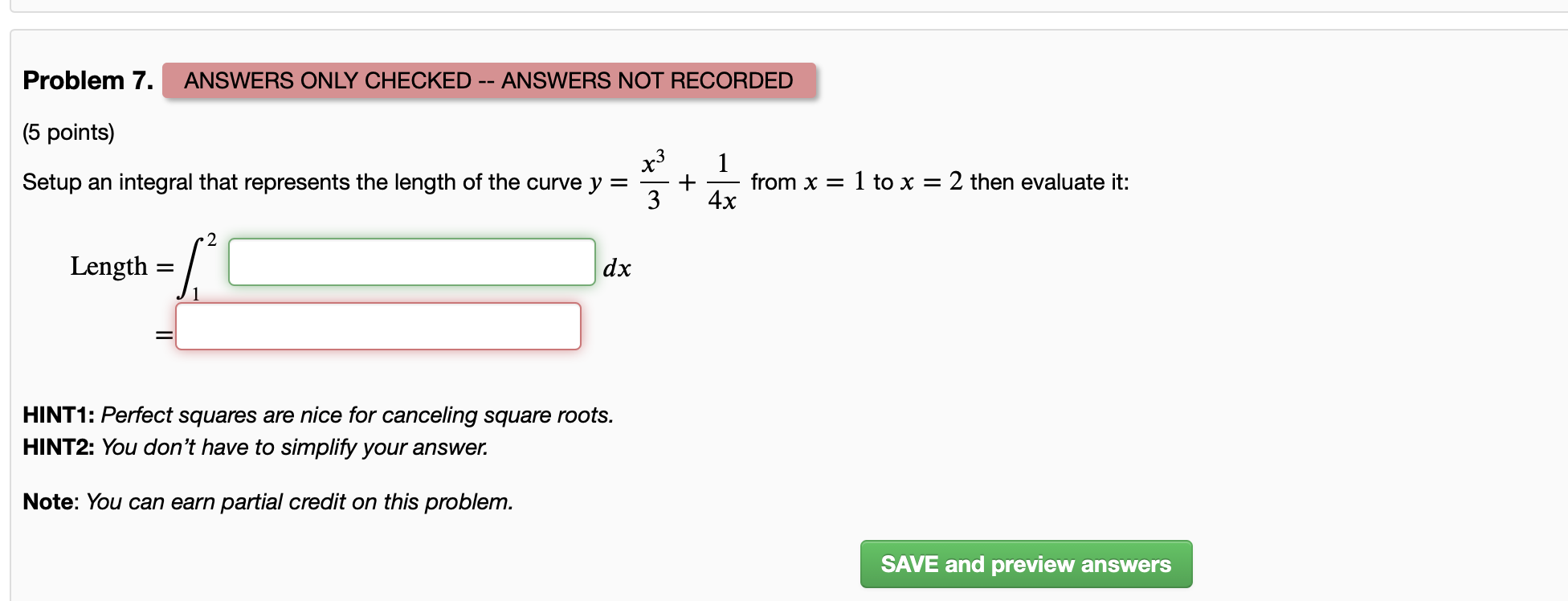 Solved Problem 7. ANSWERS ONLY CHECKED -- ANSWERS NOT | Chegg.com