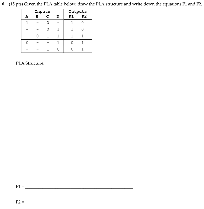 Solved PLA Structure: | Chegg.com