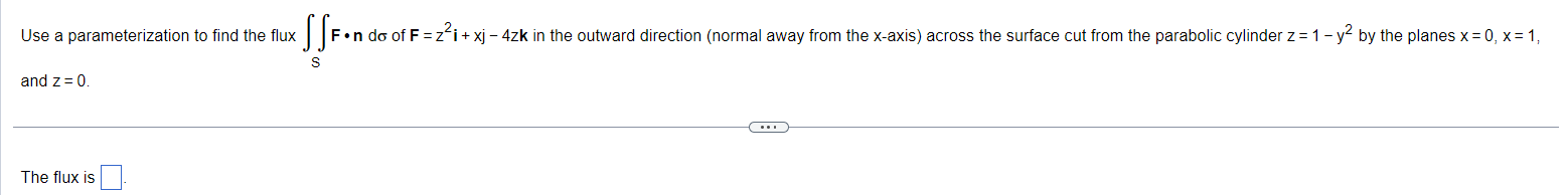 Solved Use a parameterization to find the flux \\( | Chegg.com