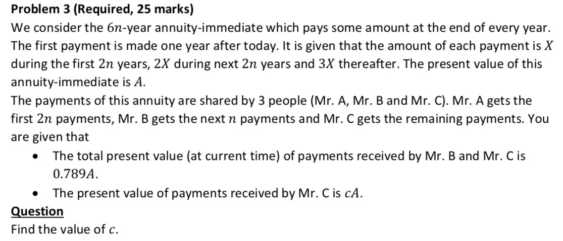 Problem 3 (Required, 25 marks) We consider the | Chegg.com