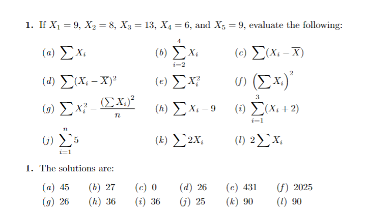 Solved Biostatistics Chapter 1 Question Help: If X1 = 9, X2 | Chegg.com