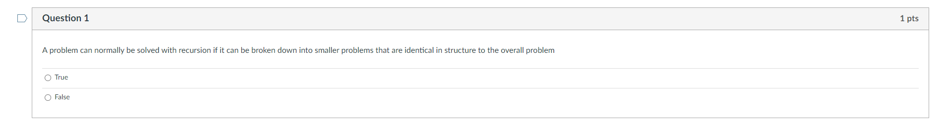 Solved Question 1A problem can normally be solved with | Chegg.com