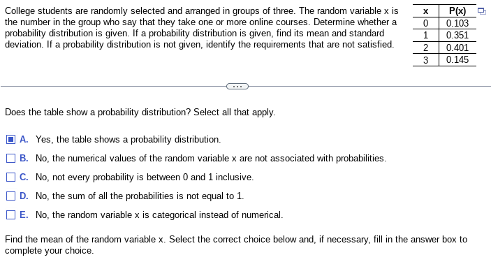 Solved College students are randomly selected and arranged | Chegg.com