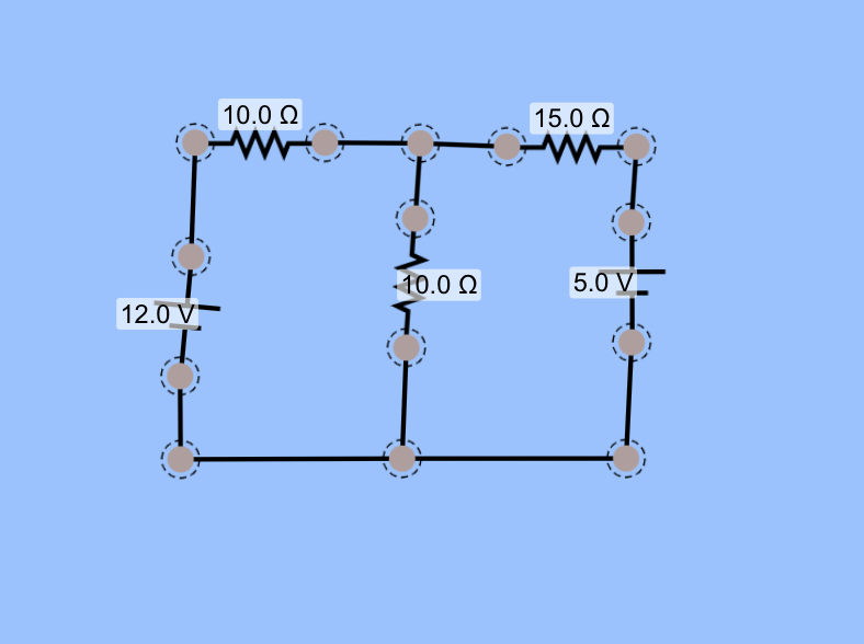 Solved 1A) write three equations: a Kirchhoff’s loop | Chegg.com