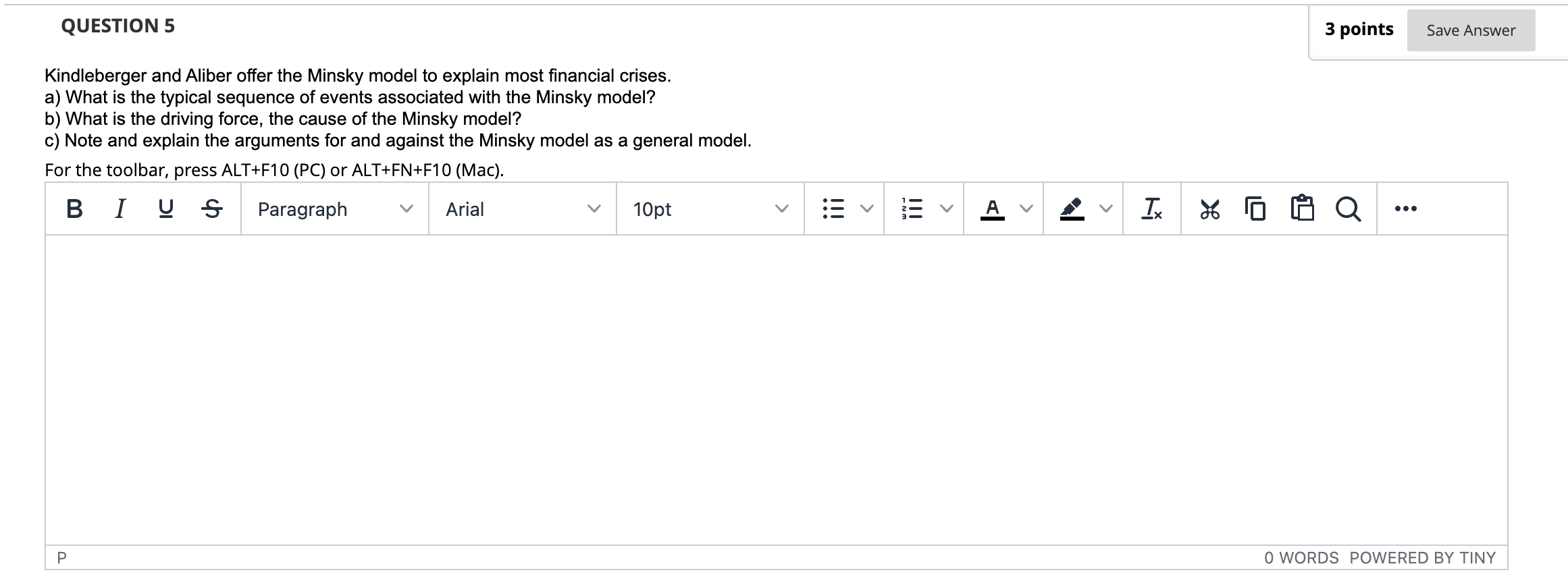 Solved Kindleberger and Aliber offer the Minsky model to | Chegg.com