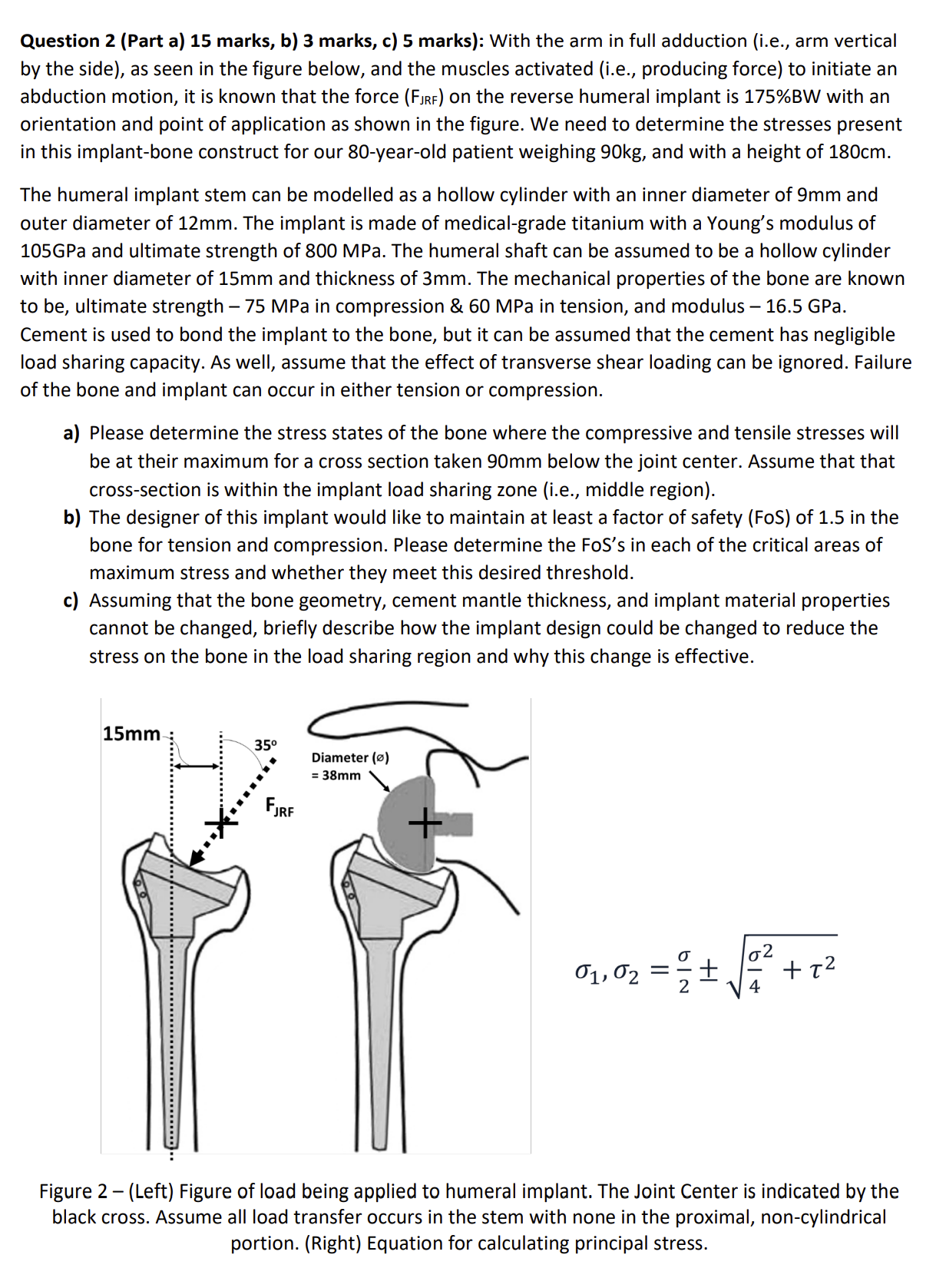 Solved Question 2 (Part a) 15 marks, b) 3 marks, c) 5 | Chegg.com