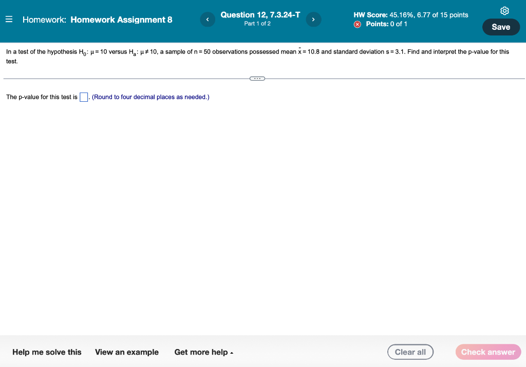 Solved O Homework Homework Assignment 8 Question 12