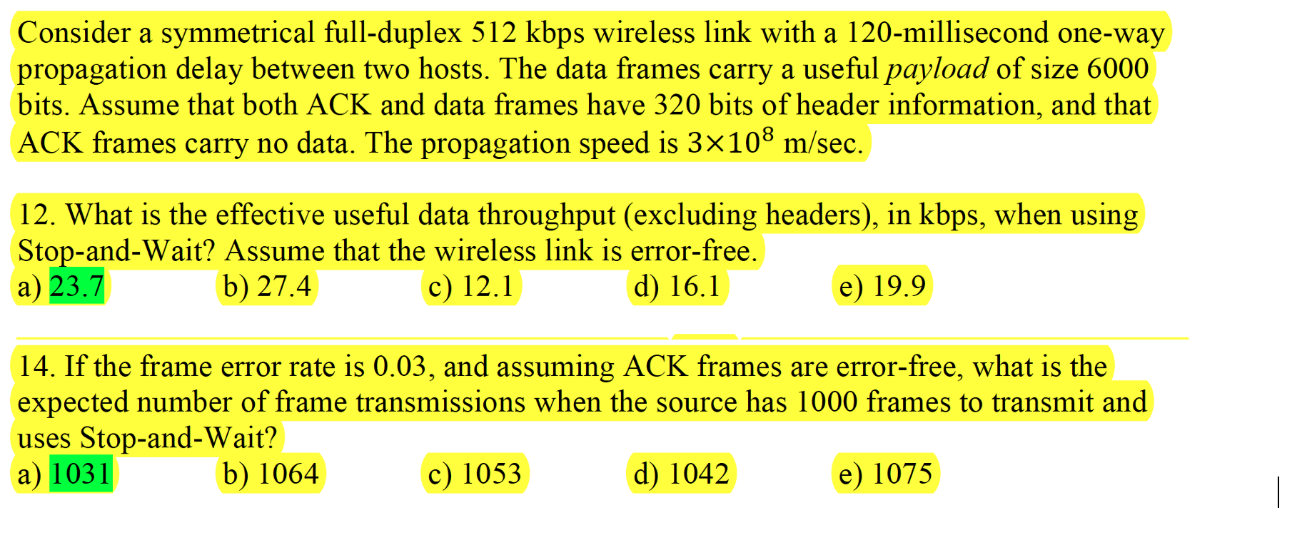 Solved Consider a symmetrical full-duplex 512 kbps wireless | Chegg.com