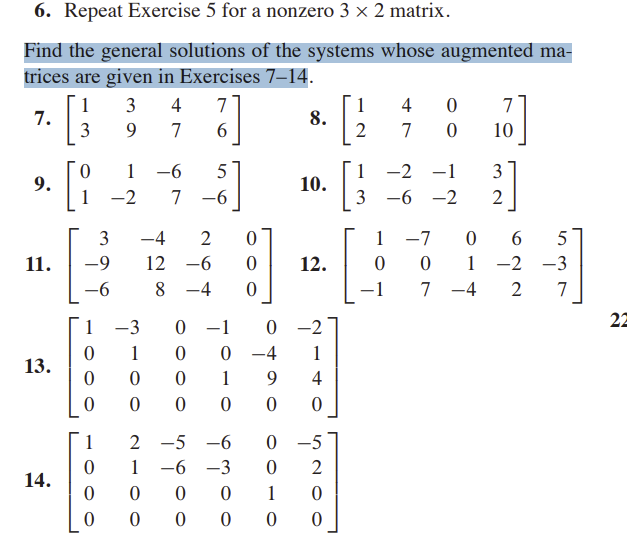 Solved Repeat Exercise 5 ﻿for a nonzero 3×2 ﻿matrix.Find the | Chegg.com
