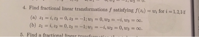 Solved #4 complex analysis; conformal mapping | Chegg.com Solved #4 complex analysis; conformal mapping | Chegg.com