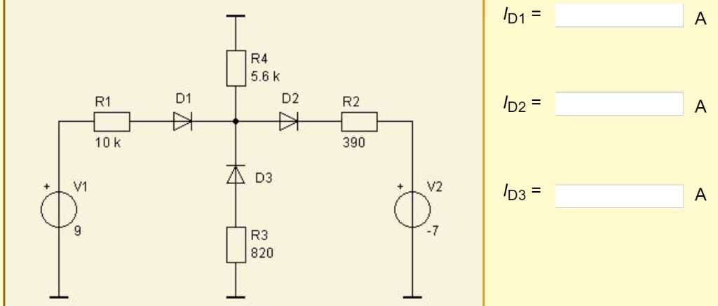 Solved In the circuit shown below, calculate the current | Chegg.com