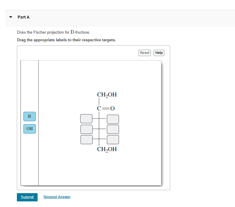 Solved Part C Identify each of the following as the D or L | Chegg.com