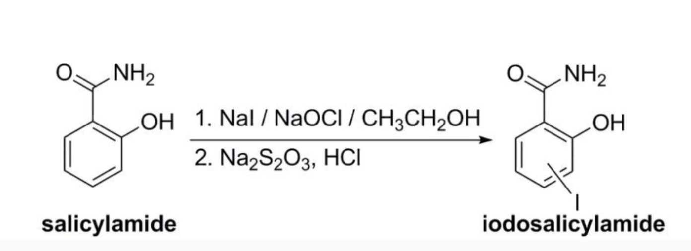 Solved 0.5 ﻿grams of salicylamide. 0.6 ﻿grams of sodium | Chegg.com