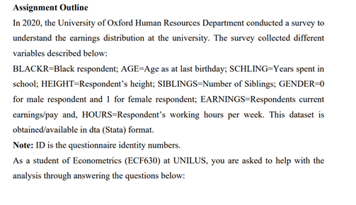 Solved Assignment Outline In 2020, the University of Oxford | Chegg.com
