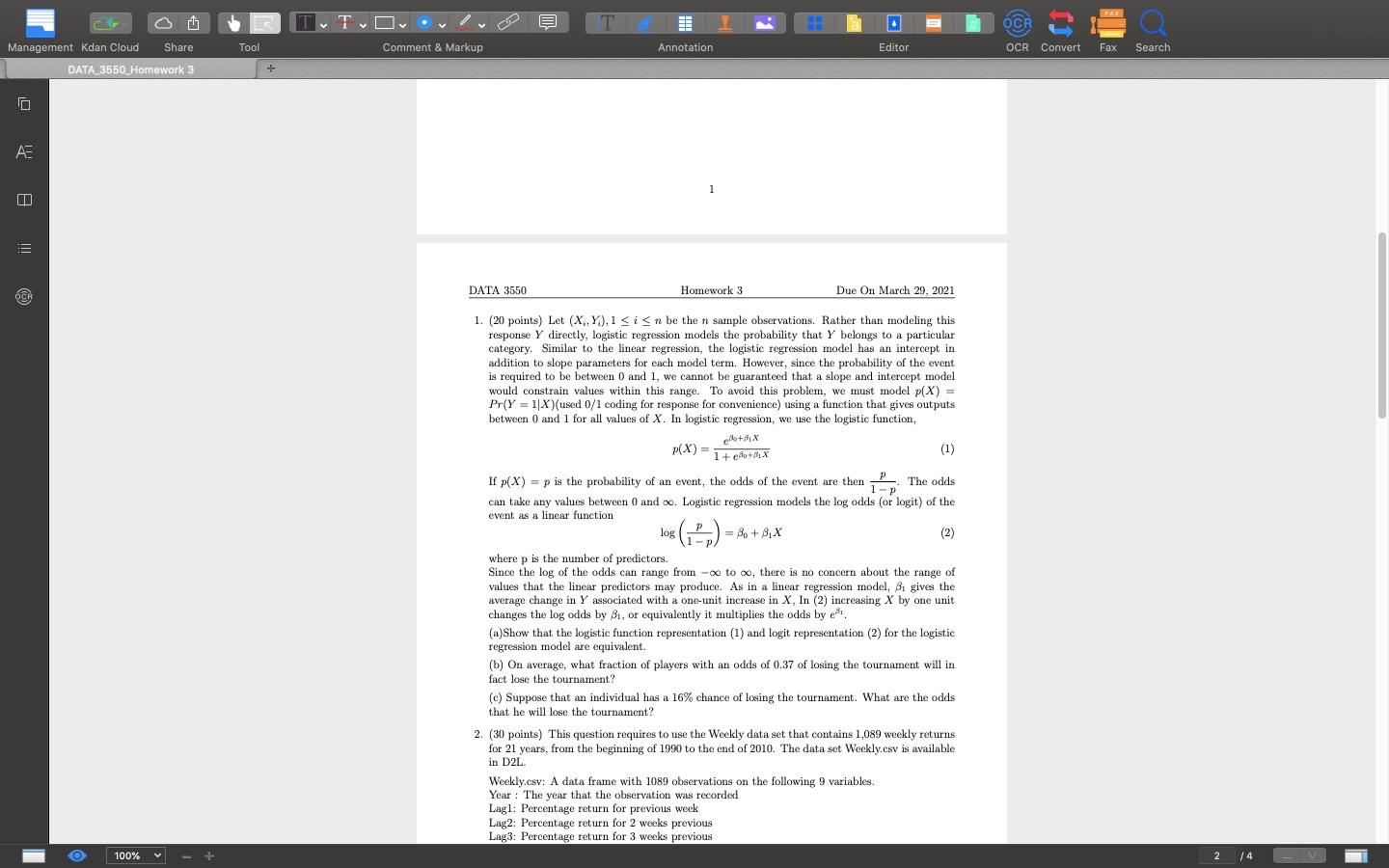 E Share Tool Comment & Markup Annotation Editor OCR | Chegg.com