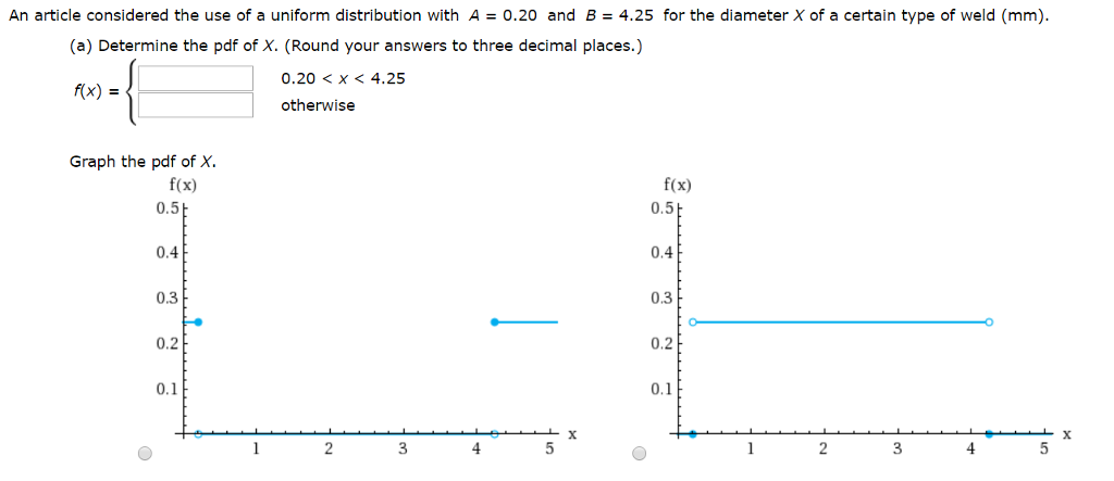 Solved An article considered the use of a uniform | Chegg.com