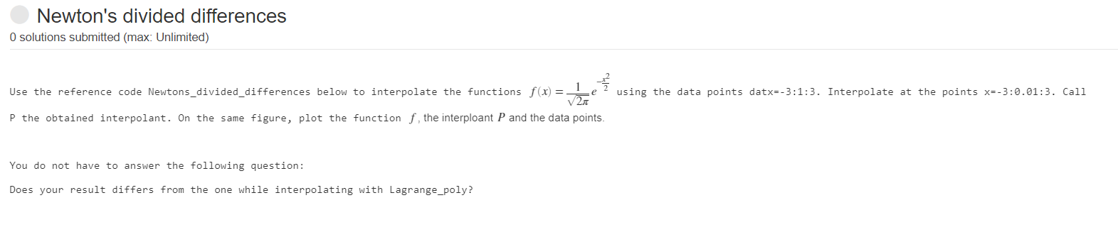 Solved f = @(x) atan(x); % Modify the range of data | Chegg.com