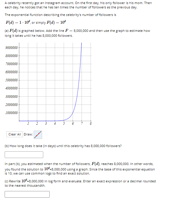 Solved A celebrity recently got an Instagram account. On the | Chegg.com