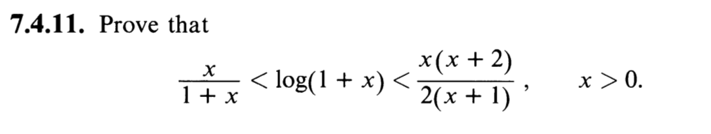Solved 7.4.11. Prove that 1+xx | Chegg.com
