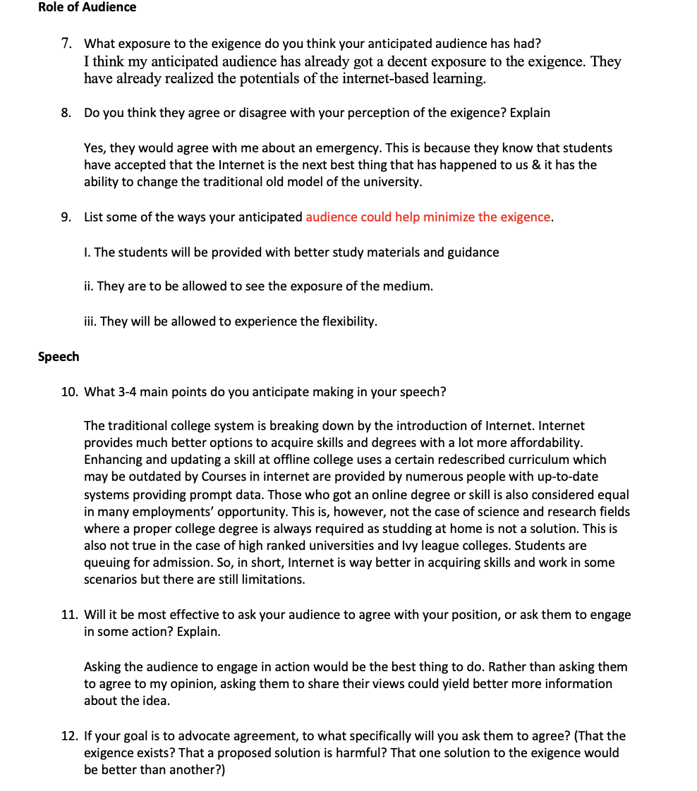 Solved Use following information to write the speech outline | Chegg.com Solved Use following information to write the speech outline | Chegg.com