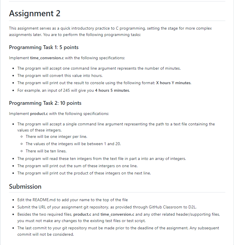 Solved This assignment serves as a quick introductory | Chegg.com