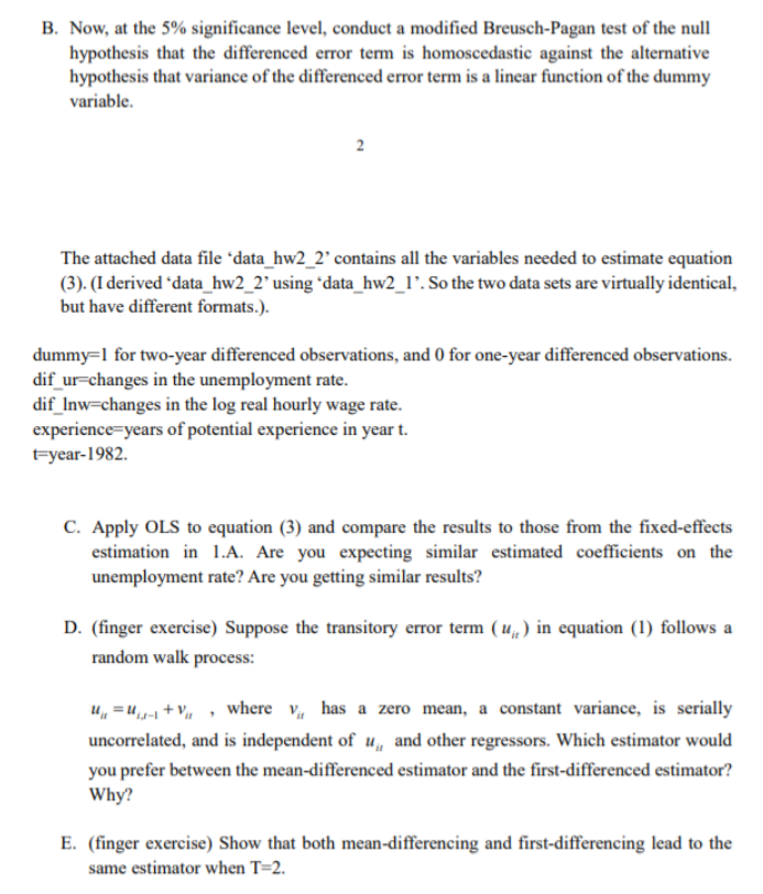 Full working please. Just do the above questions. | Chegg.com