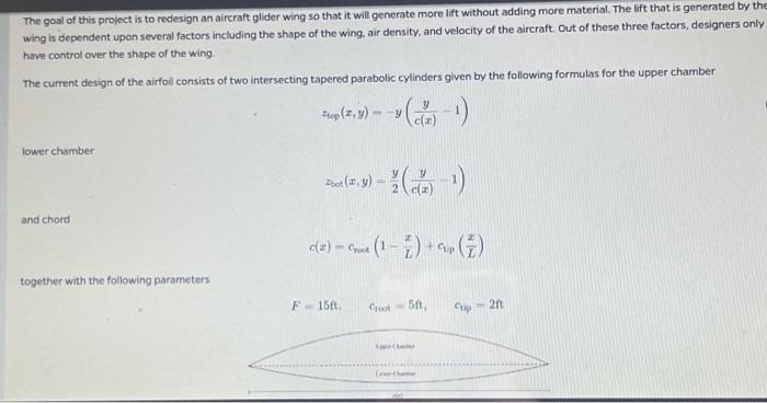 Solved How would I find the volume and surface area of this | Chegg.com