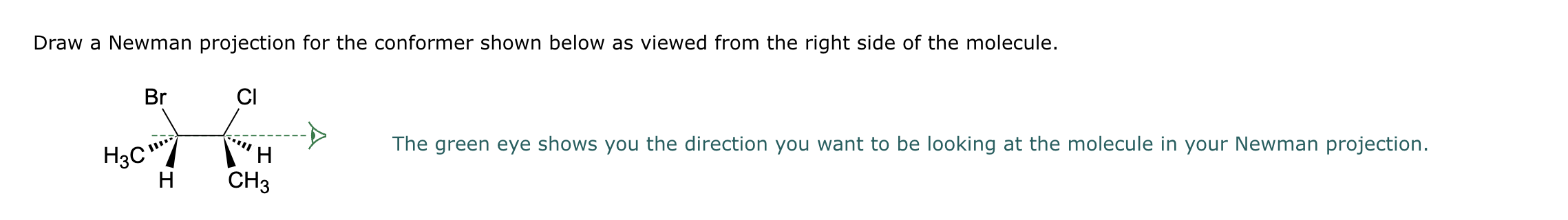 Solved Question #18: Draw a Newman projection for the | Chegg.com