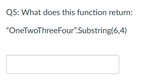 Solved Q5: Functions always return a value at the end of | Chegg.com