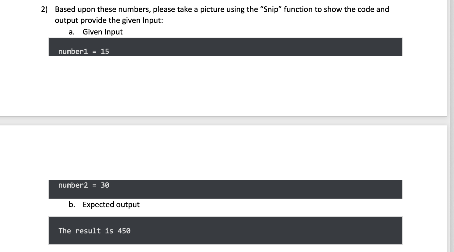 Solved 1) Let's do an exercise in combining variables, given | Chegg.com
