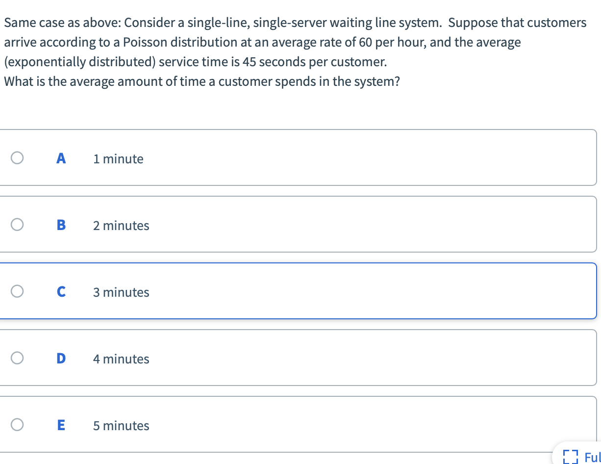 Solved Same case as above: Consider a single-line, | Chegg.com