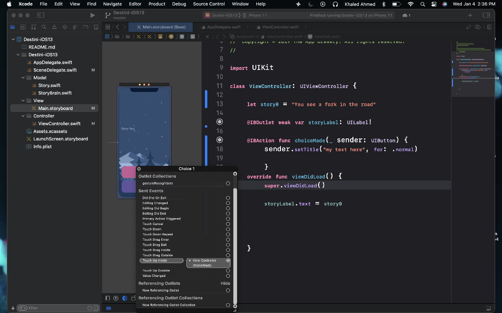 Solved I Have Two Buttons Connected To A Single Ibaction 