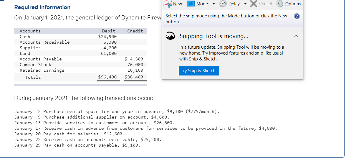 Solved Options New Mode Delay Cancel Required information | Chegg.com