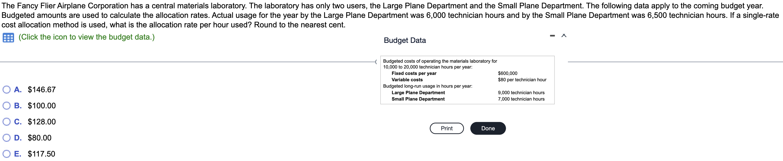 Solved cost allocation method is used, what is the | Chegg.com